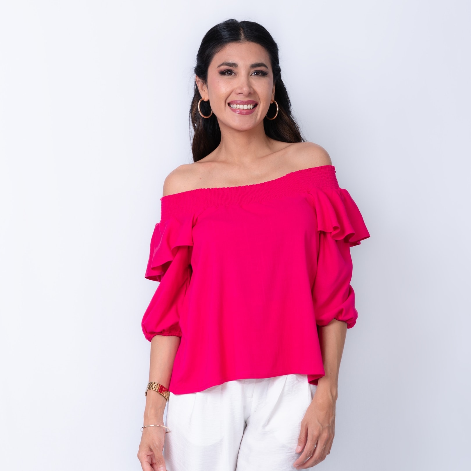 BLUSA SELENE FUCSIA | Executivas