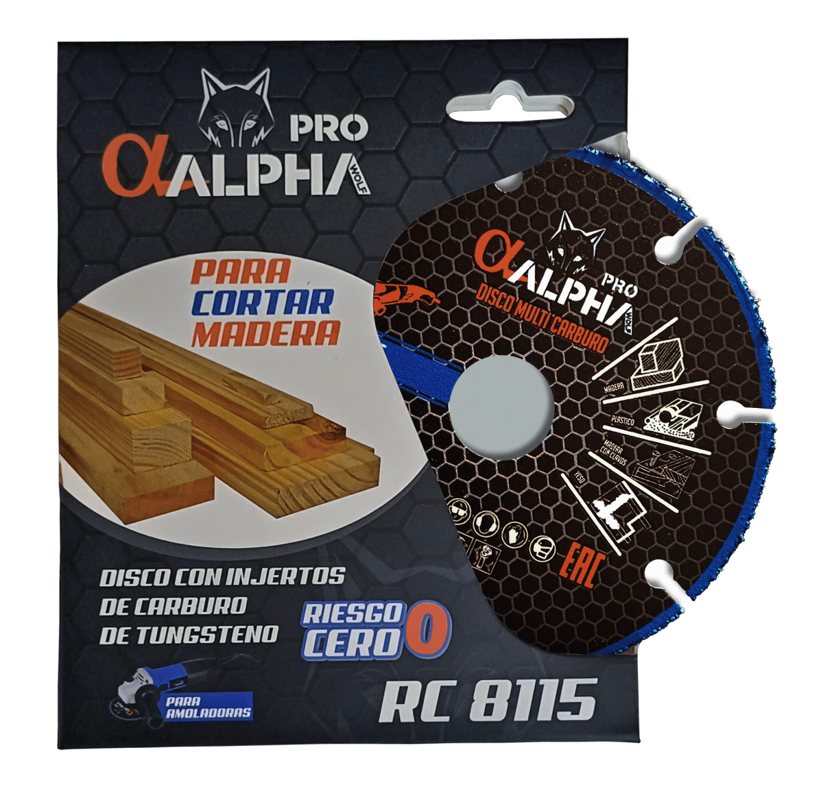 Disco de Corte 4 1/2" x 1.2mm Para Madera ALPHA | FerreOnline