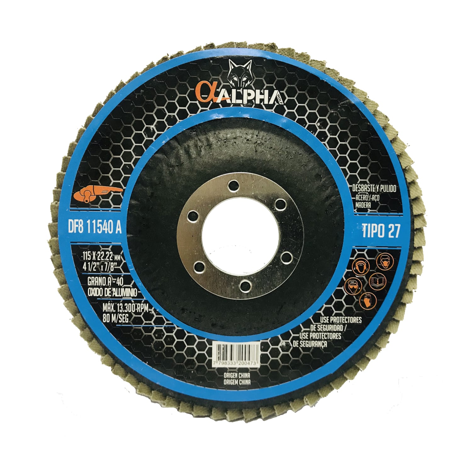 Disco Flap 4 ½" A40 Cafe ALPHA PRO | FerreOnline