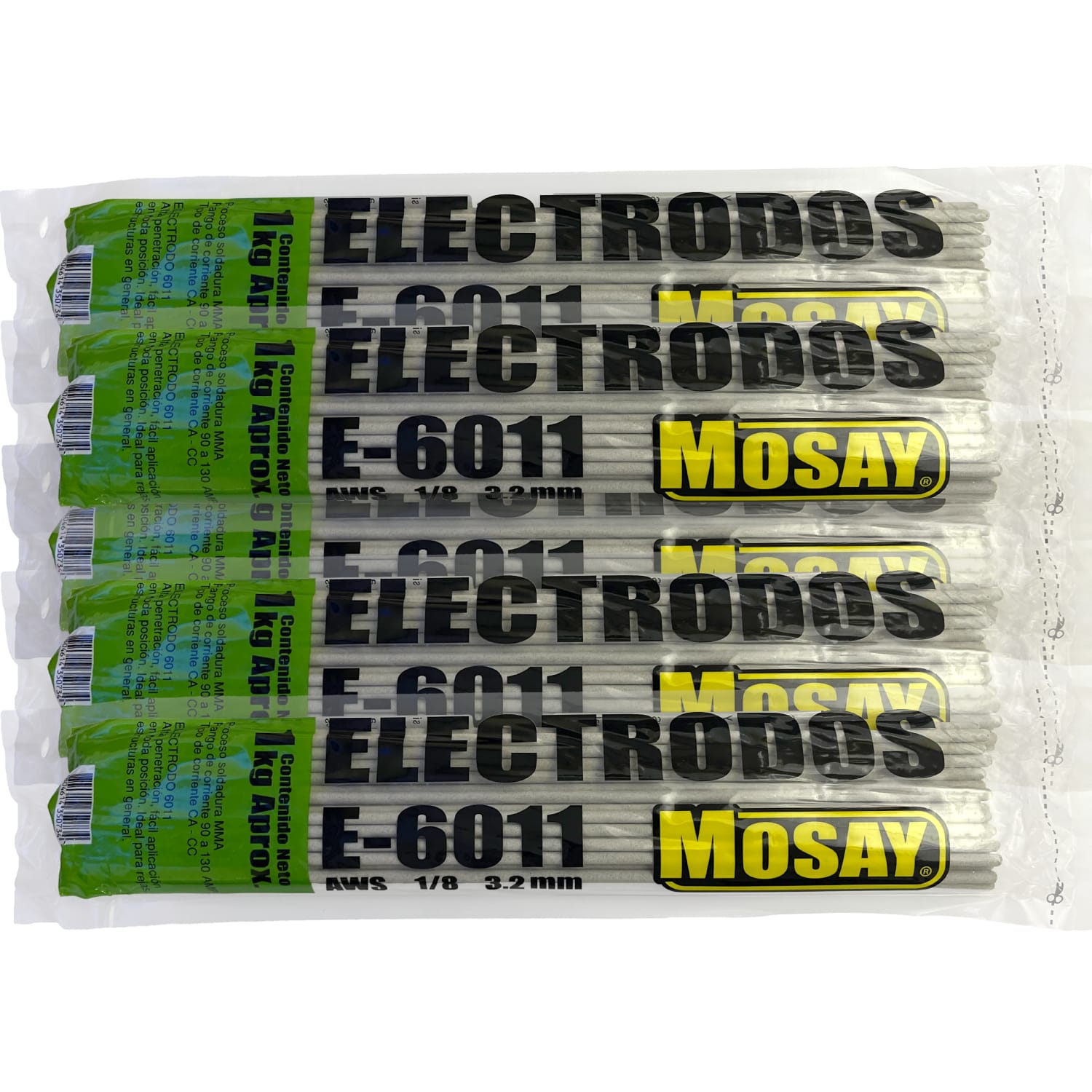 Electrodo 6011 1/8" 3.2mm MOSAY 5 Kilos | FerreOnline