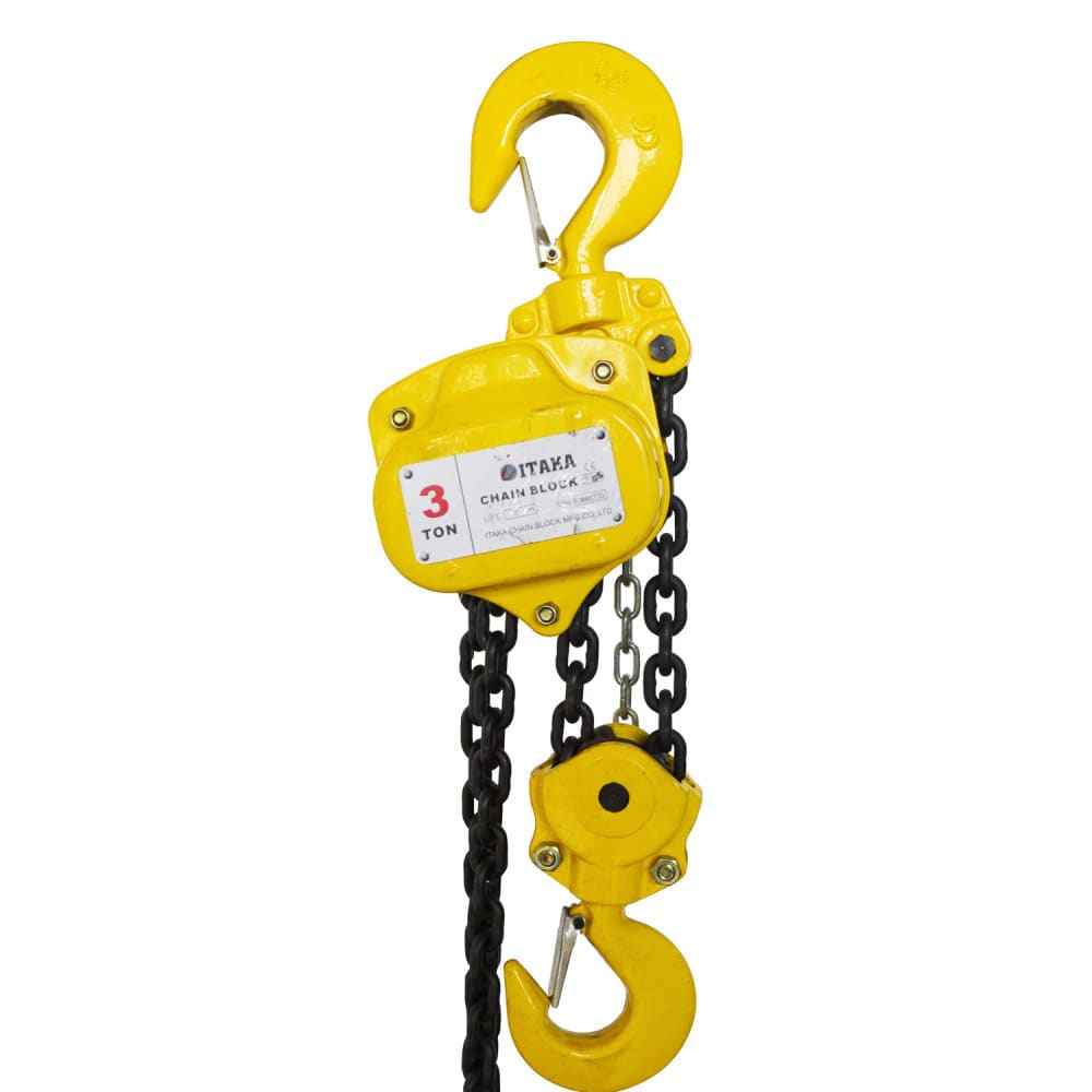 Tecle Cadena 3 Ton 3 Mts 7.1x21x2 MOD.622A-3.0 ITAKA | FerreOnline