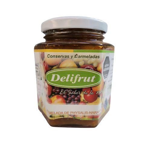 MERMELADA DE PHYSALIS NARANJA - DELIFRUT | Huella Cero Supermercado Sustentable