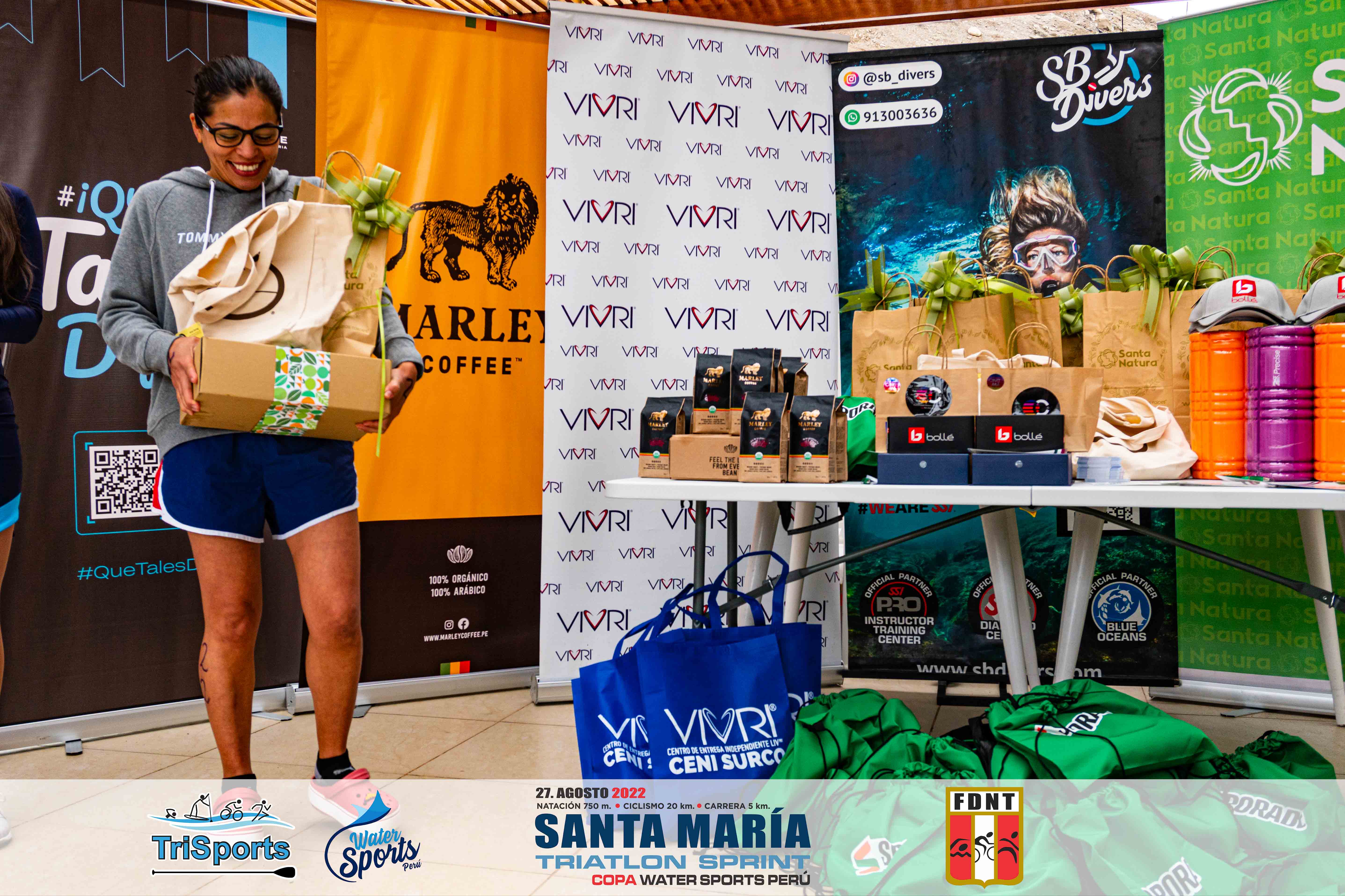 Triatlón Santa Maria Sprint - Premiación | Water Sports Perú