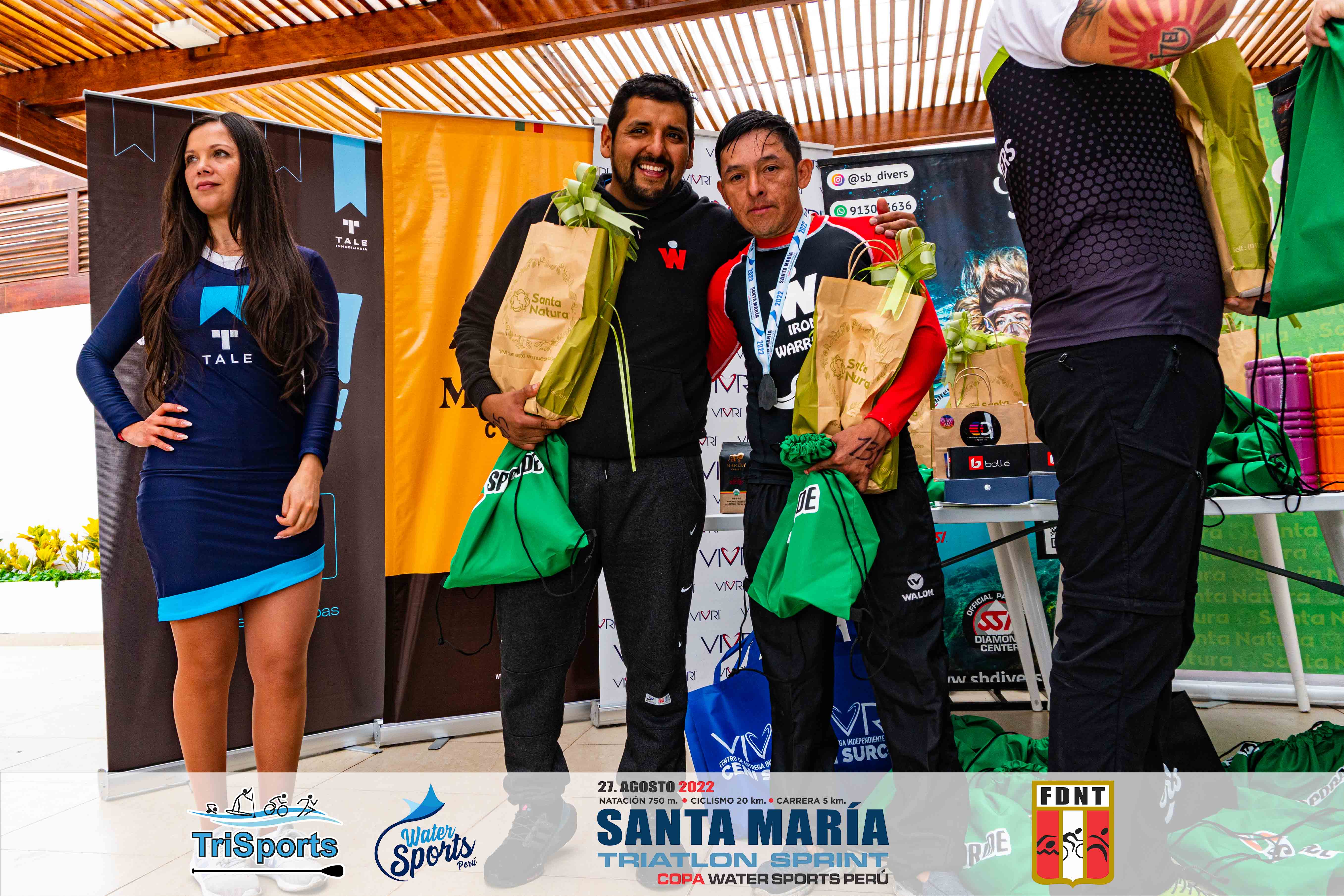 Triatlón Santa Maria Sprint - Premiación | Water Sports Perú