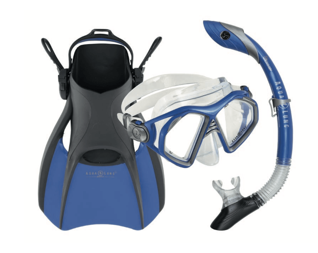 Aqualung Set Trooper / Azul - Gris | Water Sports Perú