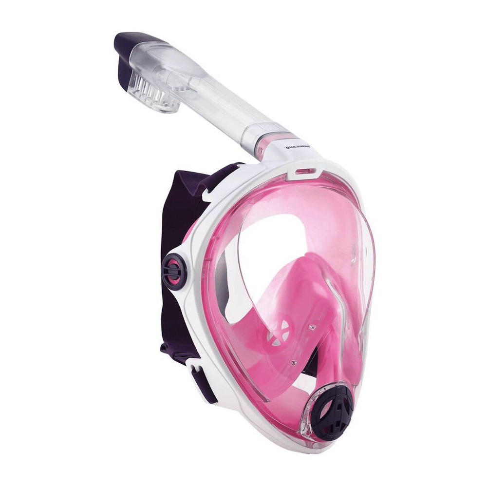 U.S. DIVERS Máscara Completa Hydroair / Rosado - Blanco | sbdivers.com