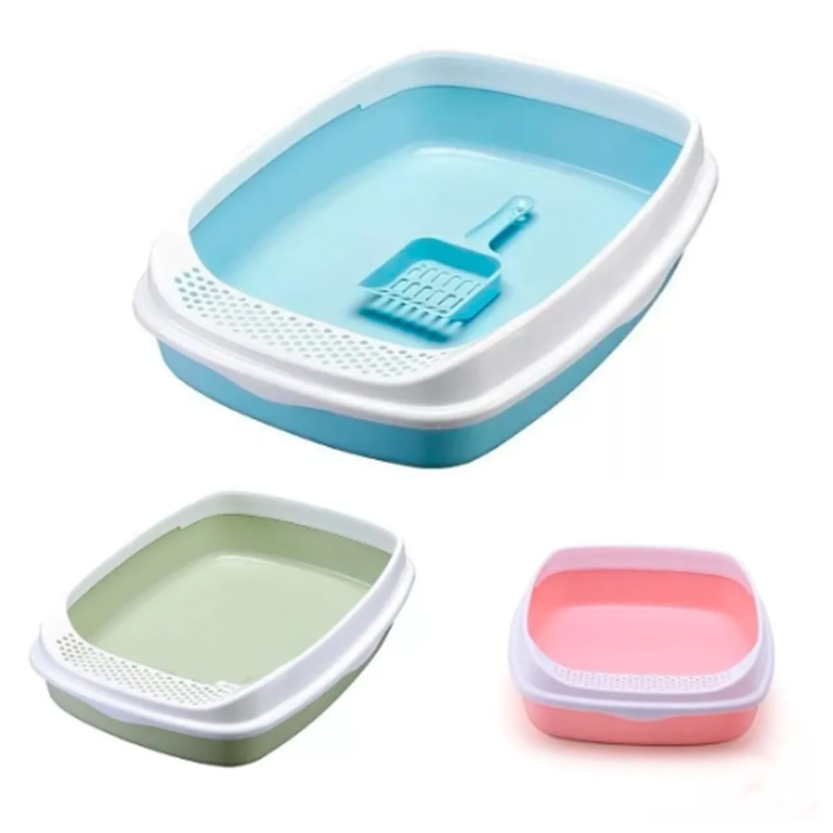 BANDEJA SANITARIA COLORES C/PALA | ANIMAL PARK