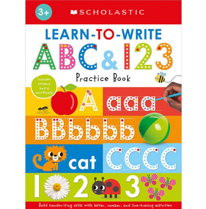 Libro de práctica: Learn-to-Write ABC & 123 | La Loseta