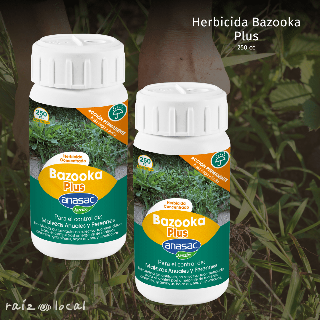 Herbicida Bazooka Plus 250 cc Control Eficaz de Malezas | CONSTRUPLANET
