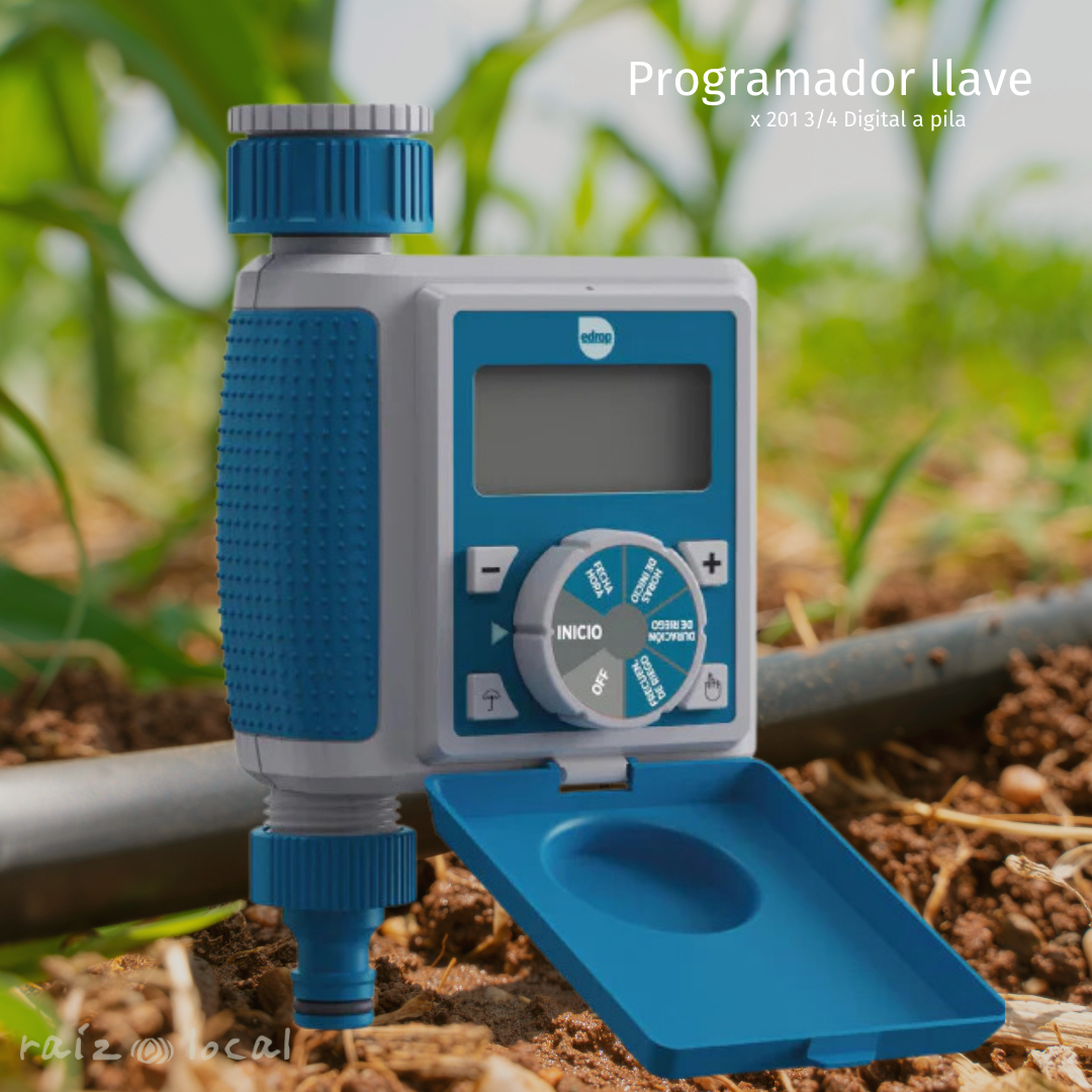 Programador Llave X 201 3/4 Digital a Pilas (1 Estación Edrop ...