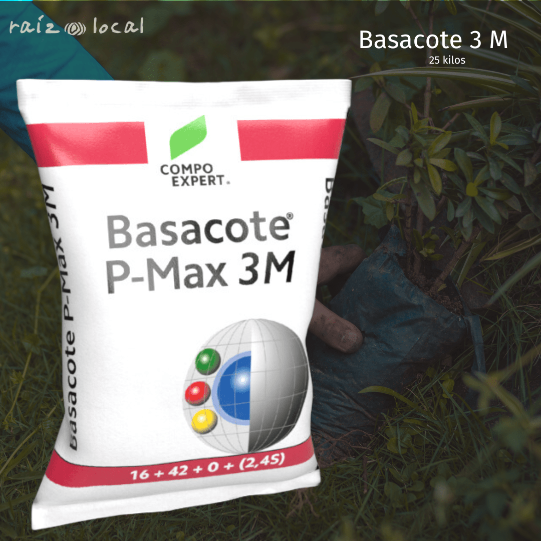 Fertilizante Basacote Plus 3M - Liberación Controlada para Cultivos de ...