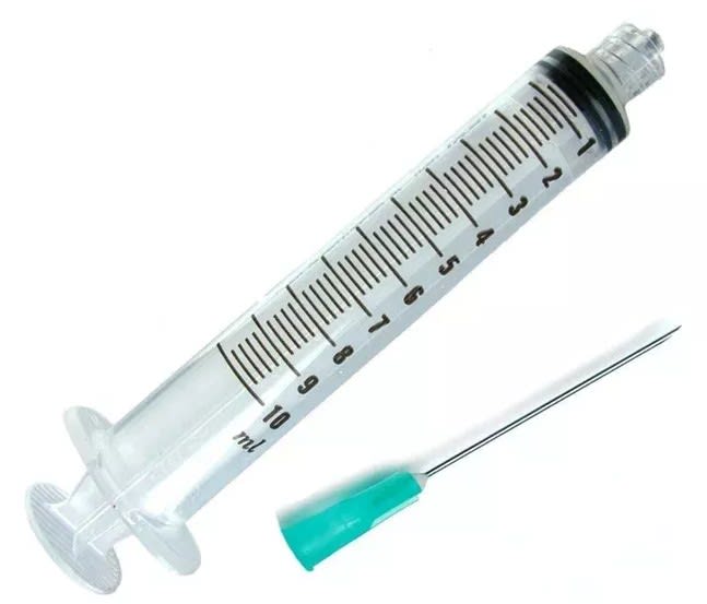 Jeringa 10cc con aguja 21Gx1½, Nipro Luer Lock, Caja x 100 Unidades | Avimedical