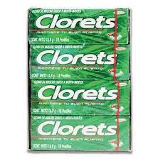 CLORETS X 20 UND | Sweet Shop Brianna