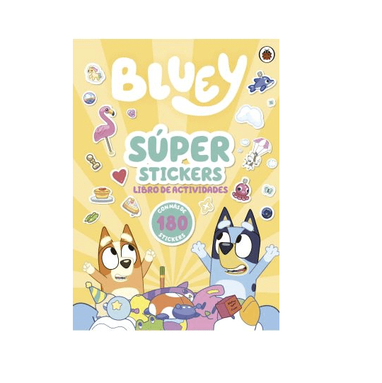 BLUEY SUPER STICKERS-ALTEA | SOTAVENTO LIBROS