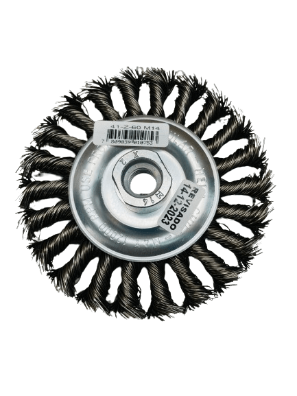 GRATA CIRCULAR PLANA 4 TRENZADO 41-Z-60- A.C - M14 - HELA | Pernorte