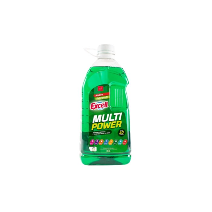 DETERGENTE EXCELL MULTIPOWER 3000ML | PABEL, Aseo y Limpieza