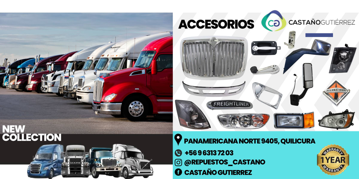 ACCESORIOS | HERMANOS CASTAÑO GUTIERREZ TRUCK SPA