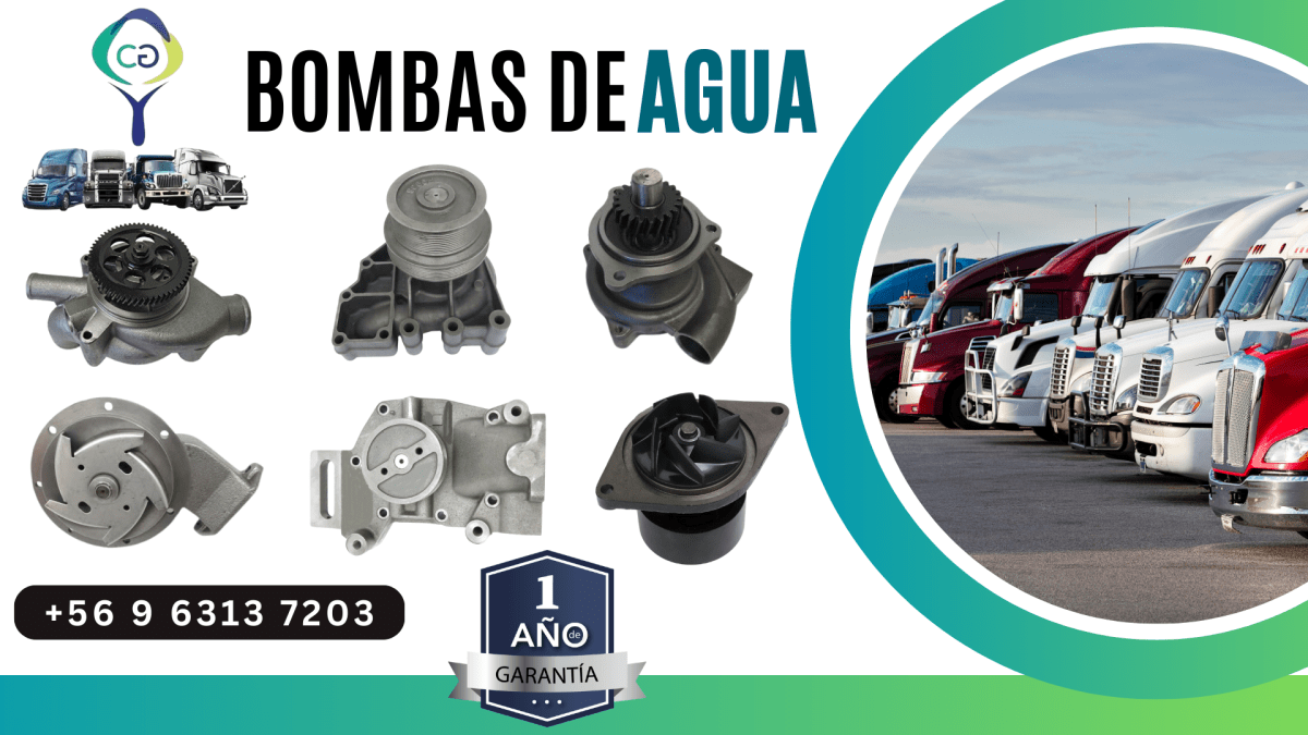 BOMBAS DE AGUA | HERMANOS CASTAÑO GUTIERREZ TRUCK SPA