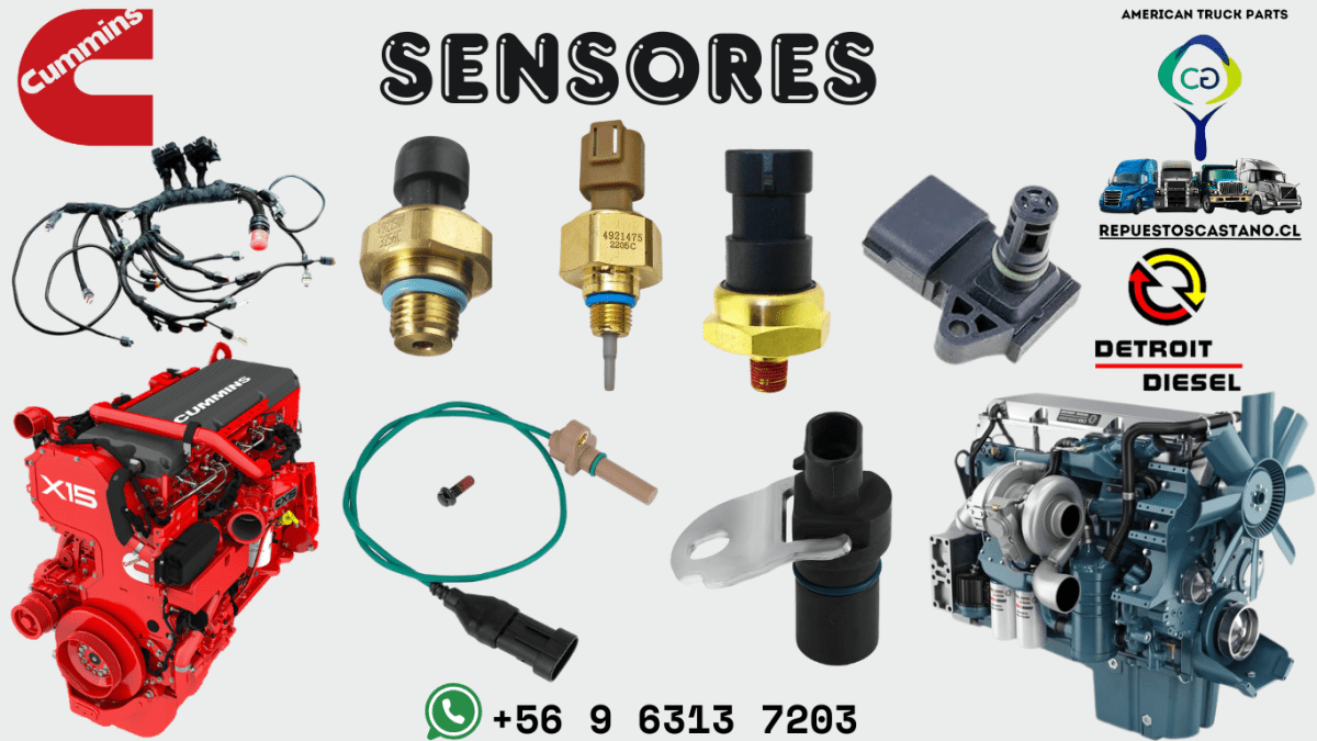 SENSORES | HERMANOS CASTAÑO GUTIERREZ TRUCK SPA