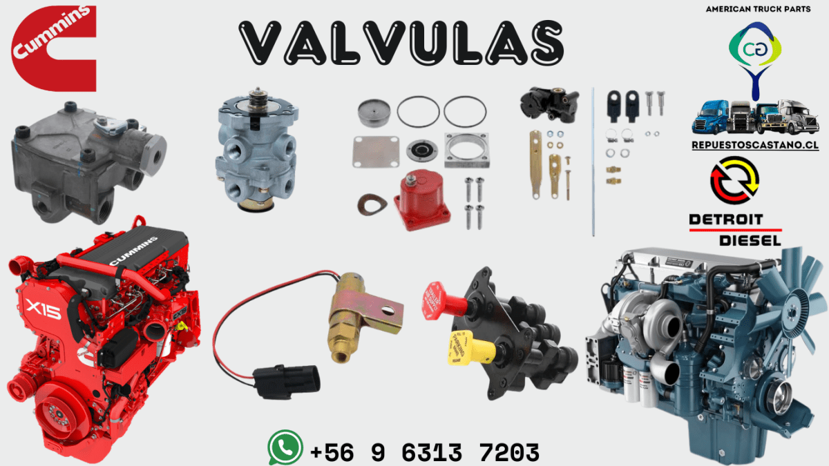 VALVULAS | HERMANOS CASTAÑO GUTIERREZ TRUCK SPA