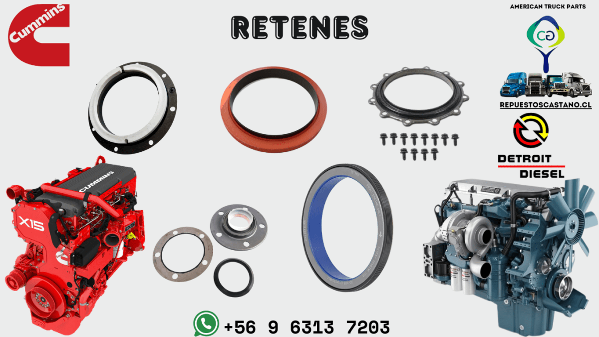 RETENES Y ORING | HERMANOS CASTAÑO GUTIERREZ TRUCK SPA