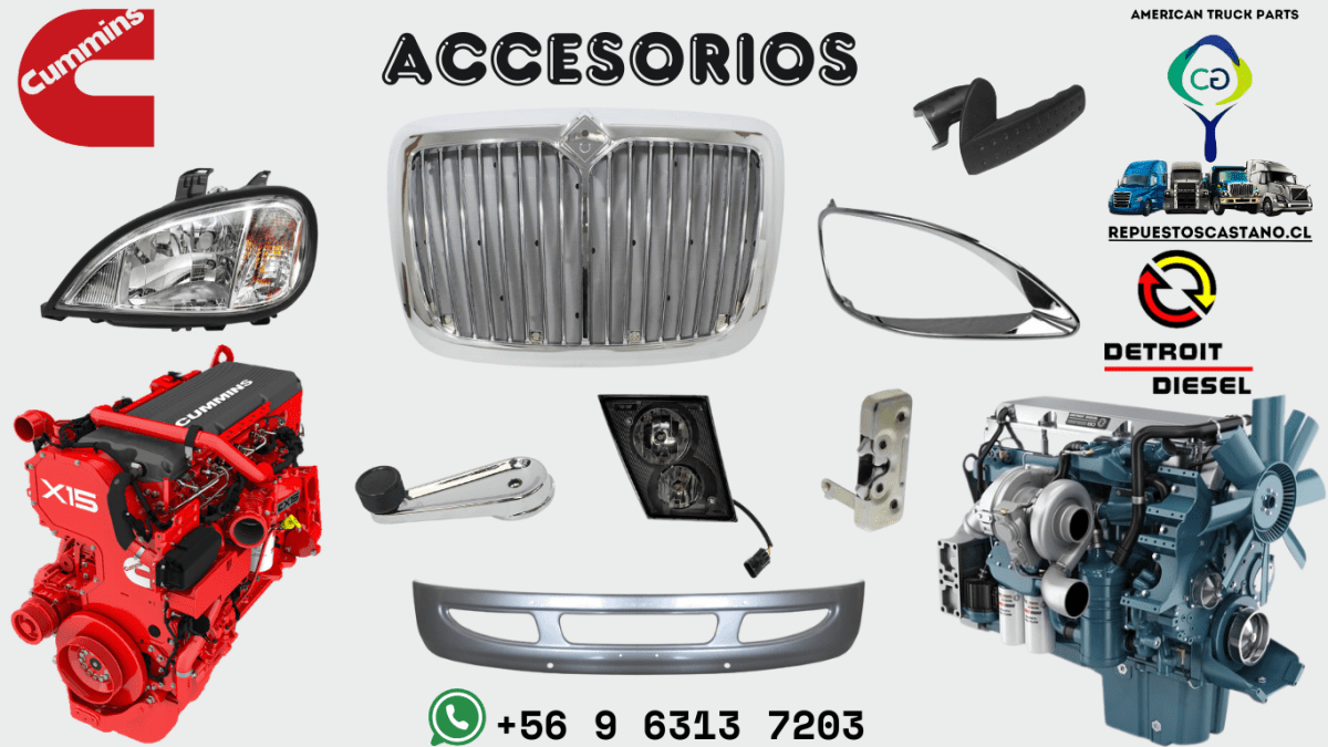 ACCESORIOS | HERMANOS CASTAÑO GUTIERREZ TRUCK SPA