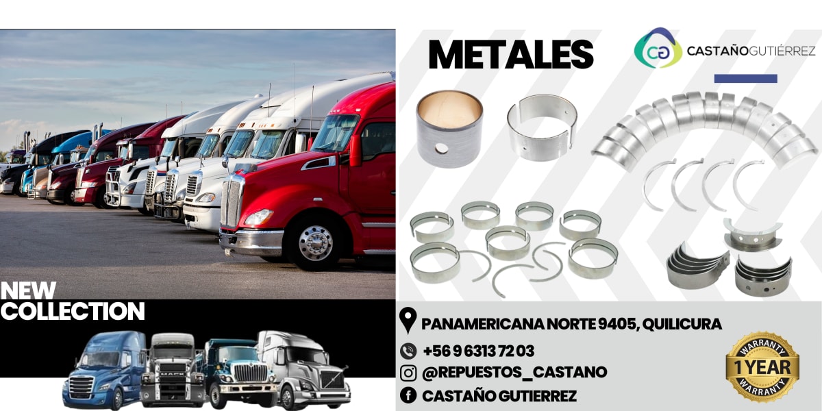 METALES | HERMANOS CASTAÑO GUTIERREZ TRUCK SPA