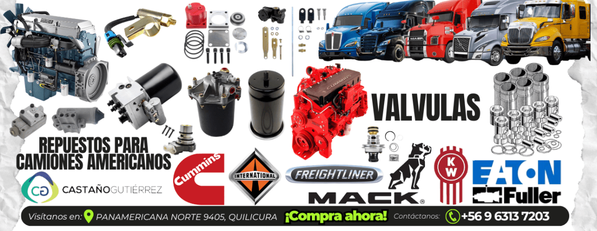 VALVULAS | HERMANOS CASTAÑO GUTIERREZ TRUCK SPA