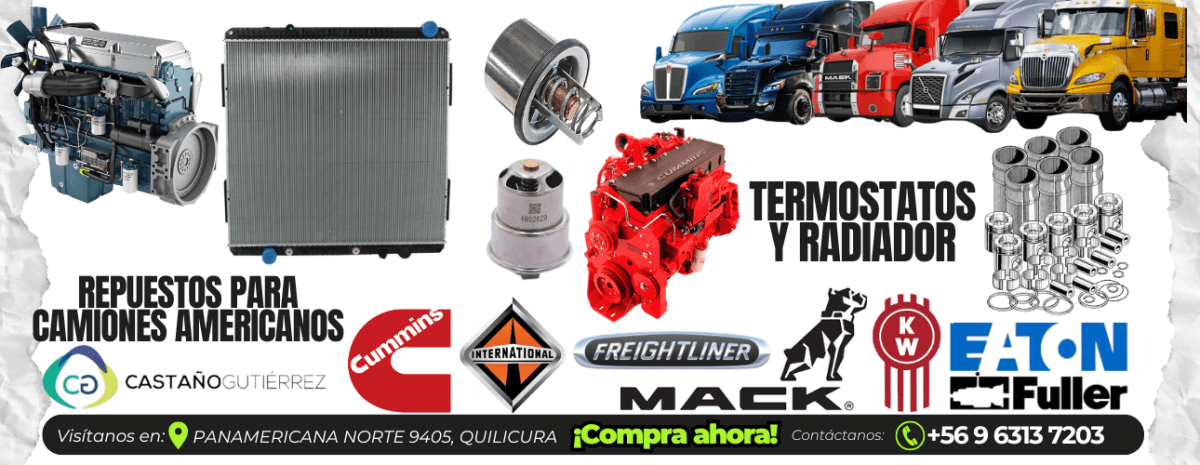 TERMOSTATOS | HERMANOS CASTAÑO GUTIERREZ TRUCK SPA