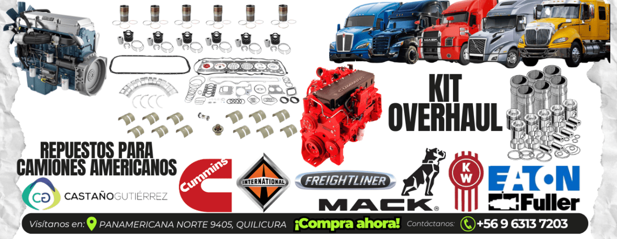 KIT DE MOTOR | HERMANOS CASTAÑO GUTIERREZ TRUCK SPA