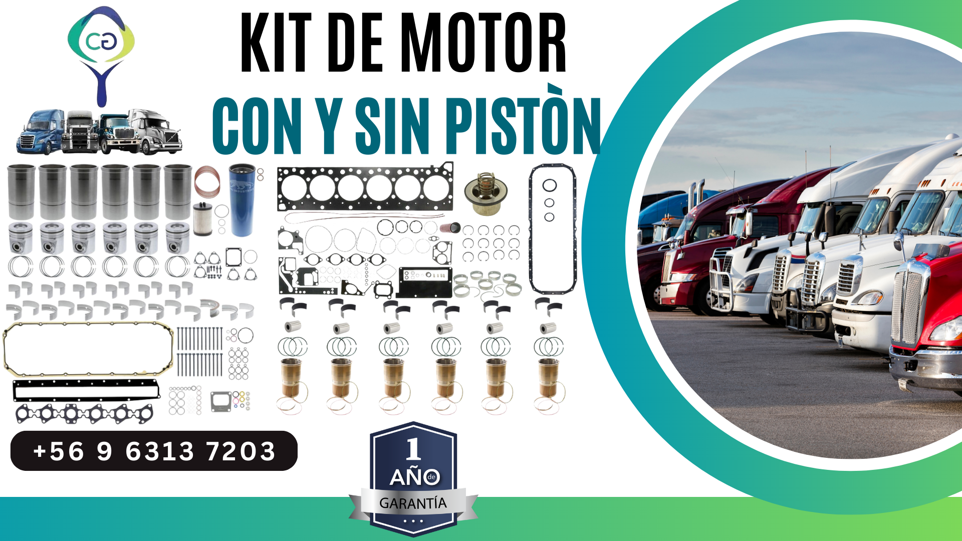 KIT DE MOTOR | HERMANOS CASTAÑO GUTIERREZ TRUCK SPA