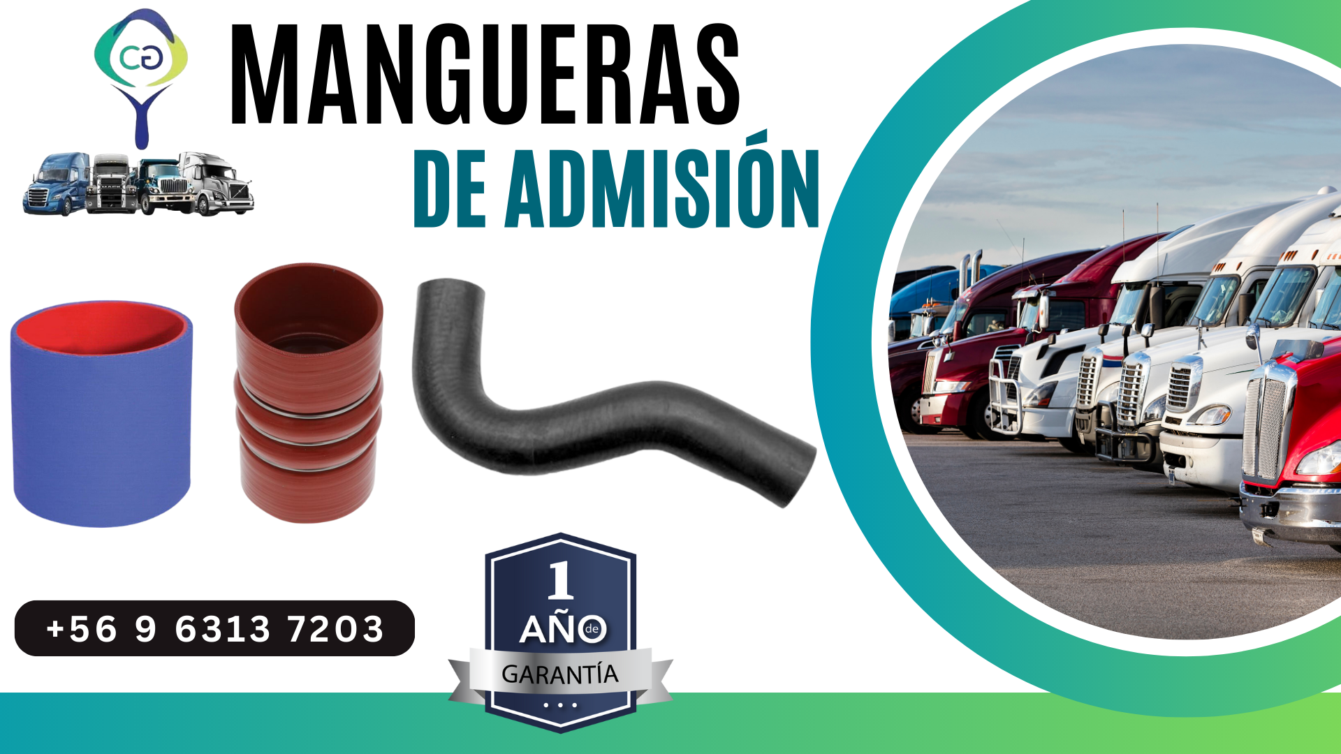 MANGUERAS | HERMANOS CASTAÑO GUTIERREZ TRUCK SPA