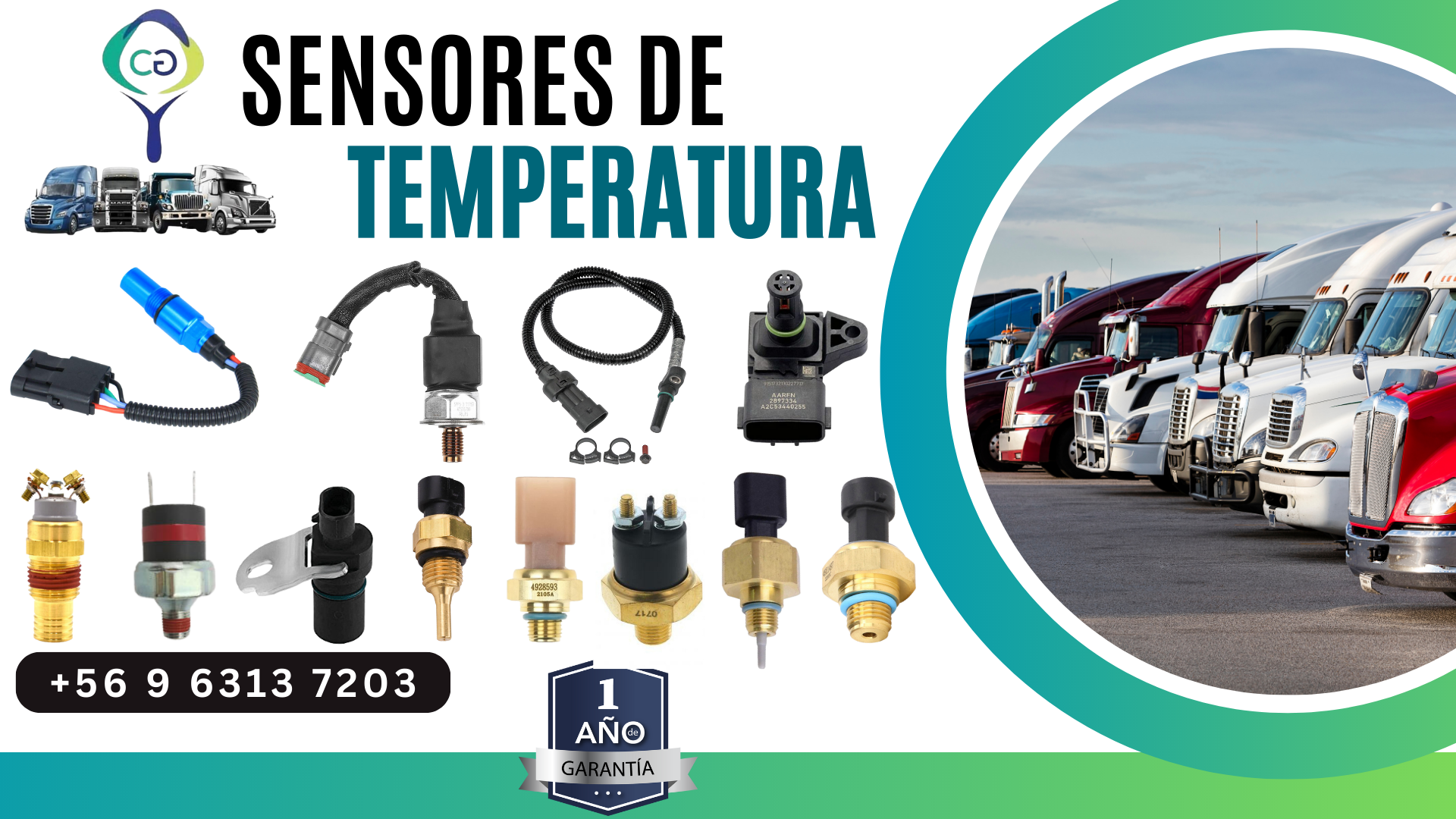 SENSORES | HERMANOS CASTAÑO GUTIERREZ TRUCK SPA