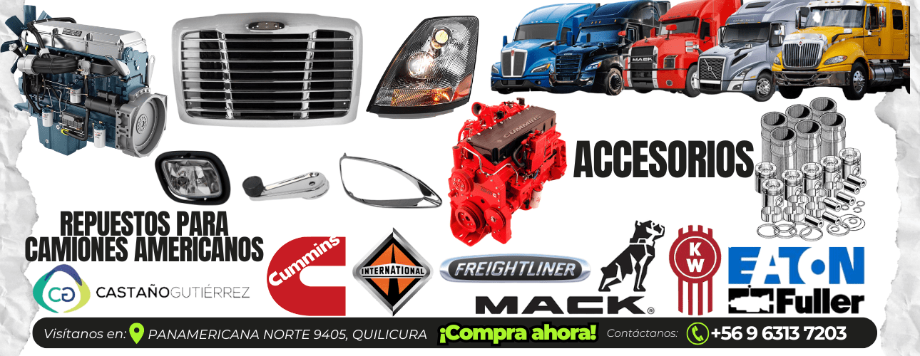 ACCESORIOS | HERMANOS CASTAÑO GUTIERREZ TRUCK SPA
