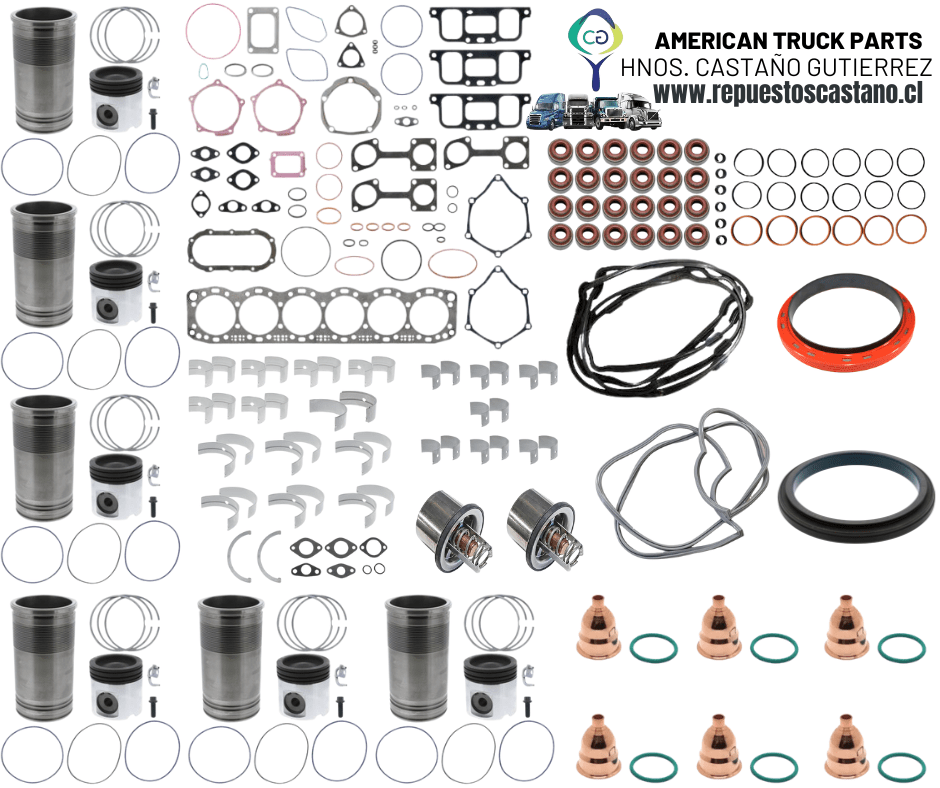 KIT DE MOTOR DETROIT S60 DDEC IV CON PISTONES | HERMANOS CASTAÑO ...