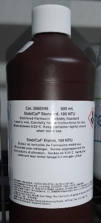 STANDARD DE FORMAZINA PARA TURBIDEZ 100 NTU (Inc IGV) | Envirotechlab