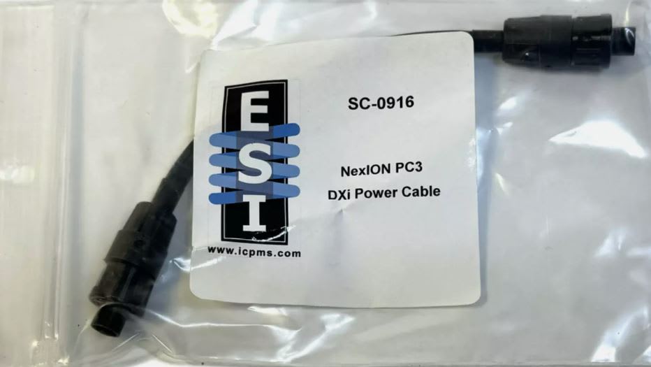 Cable de alimentación ESI SC-0916 NexION PC3 DXi (INC IGV) | Envirotechlab