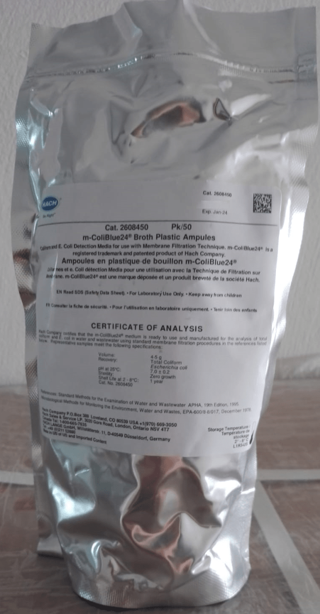 M-COLIBLUE 24 BROTH PLATIC AMPULES (PK50) (Inc. IGV) | Envirotechlab