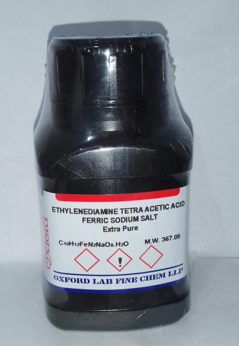 ETHYLENEDIAMINE TETRA ACETIC ACID FERRIC SODIUM SALT Extra Pure (Inc ...