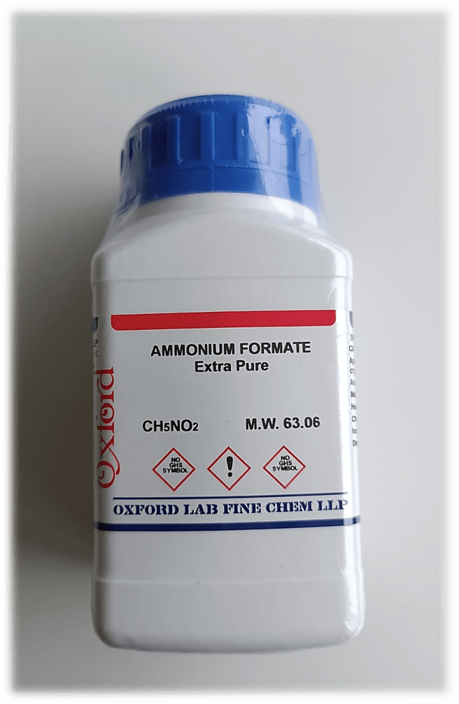 AMMONIUM FORMATE 97% EXTRA PURE (Inc IGV) | Envirotechlab