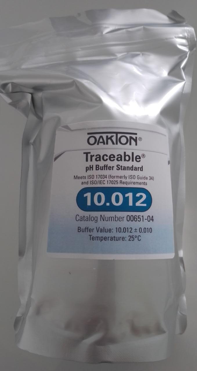 Buffer estándar de referencia pH 10 ISO 17034 (Inc IGV) | Envirotechlab
