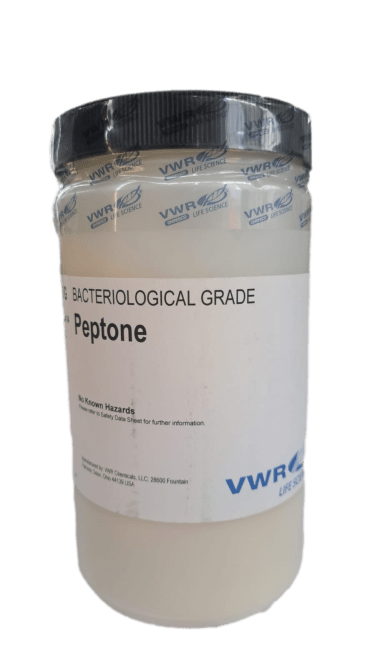 PEPTONE BACTERIOLOGICAL GRADE-VWR, J636-500G (INC IGV) | Envirotechlab