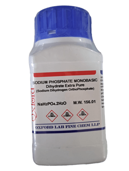 SODIUM PHOSPHATE MONOBASIC Dihydrate 98% Extra Pure (INC IGV) | Envirotechlab