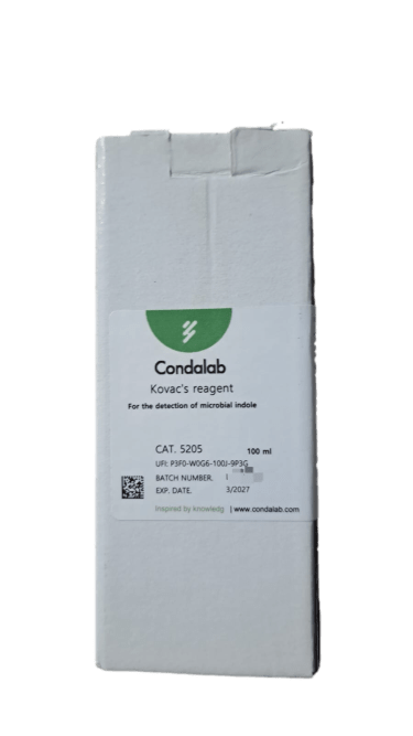 KOVAC´S REAGENT 100ML-CONDALAB, 5205 (INC IGV) | Envirotechlab