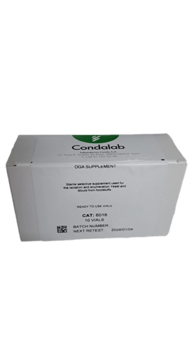 OGA SUPPLEMENT 10 VIALS-CONDALAB, 6018 (INC IGV) | Envirotechlab