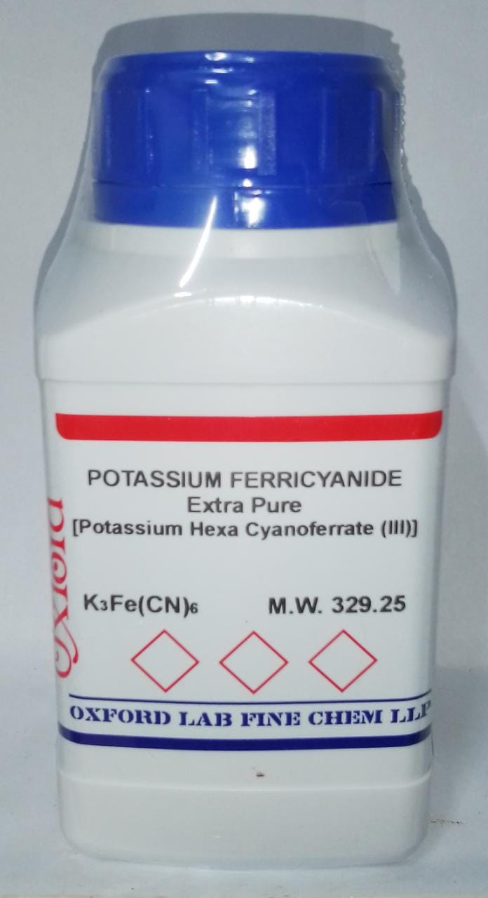 POTASSIUM FERRICYANIDE 98% Extra Pure (Inc IGV) | Envirotechlab