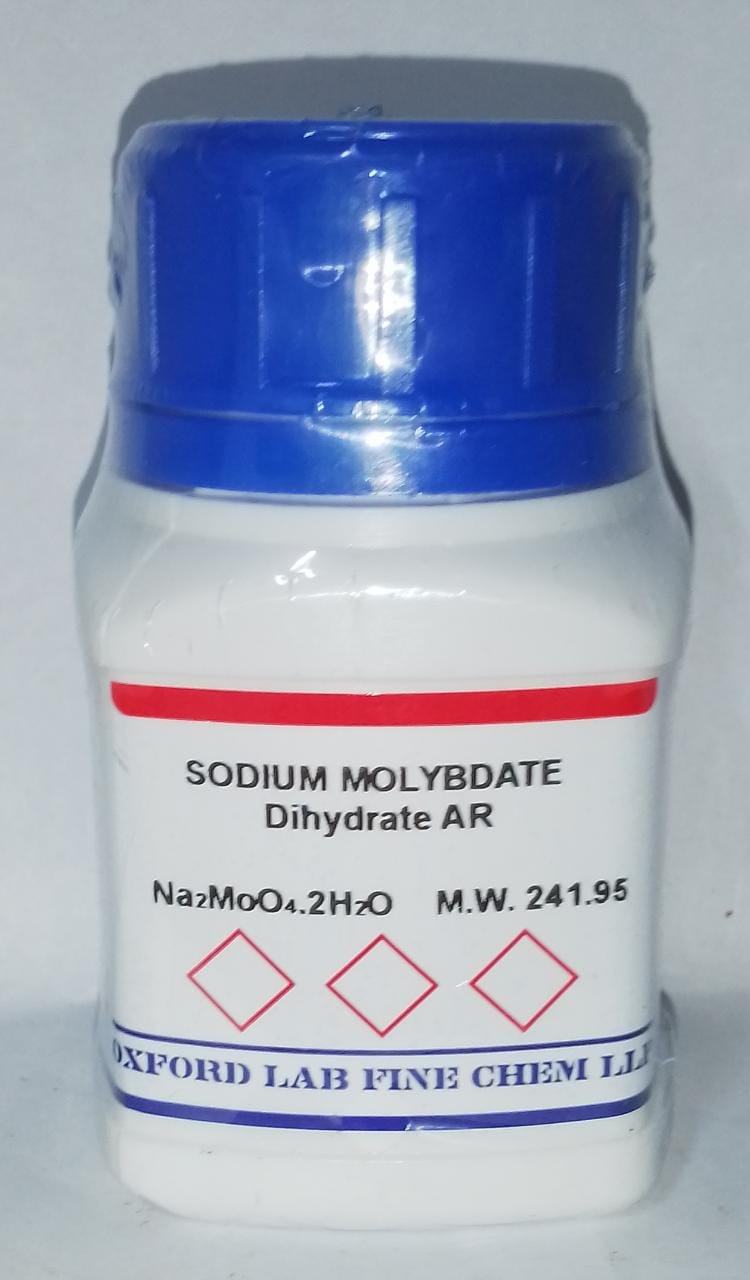 SODIUM MOLYBDATE DIHYDRATE 99% AR (Inc IGV) | Envirotechlab