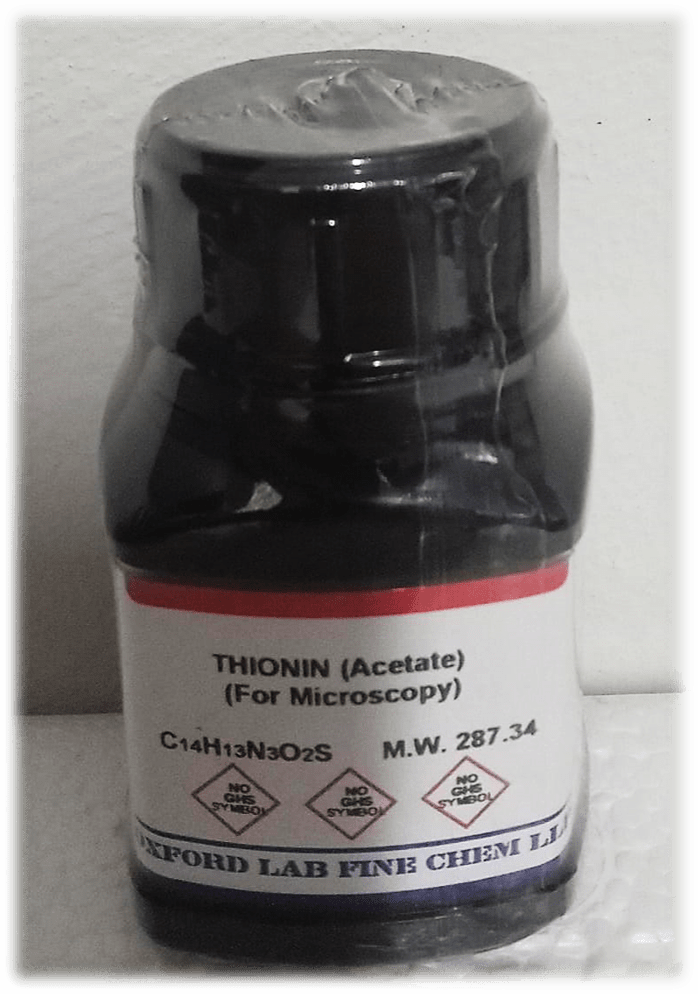 THIONIN (ACETATE) For Microscopy | Envirotechlab