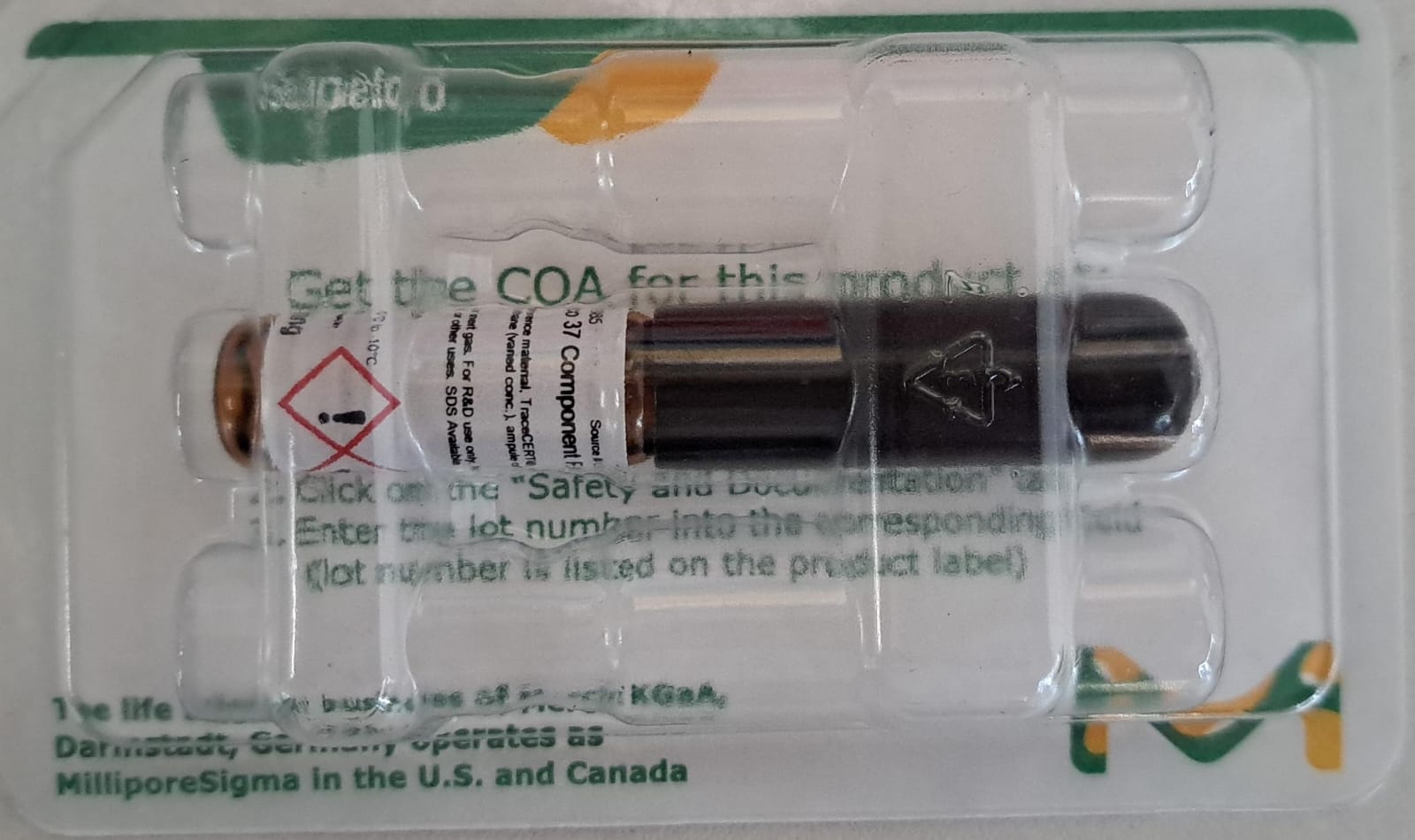 SUPELCO 37 COMPONENT FAME MIX-SIGMA ALDRICH,CRM47885 (INC IGV ...