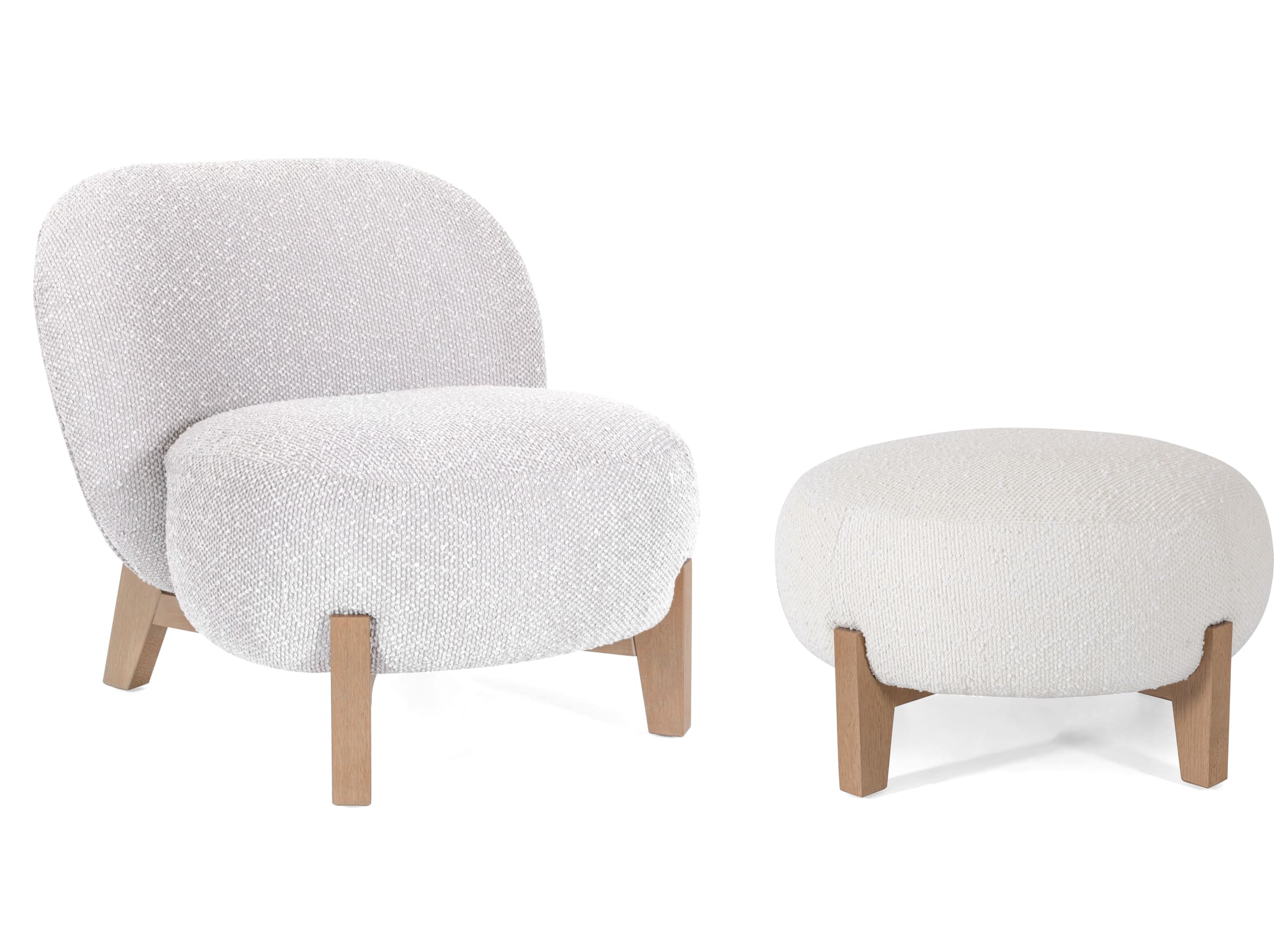 SET BUTACA Y PUFF AURORA | GIRALINEA SAC